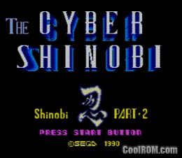 Cyber Shinobi ROM Download for Sega Master System - CoolROM.com