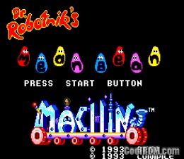 Dr. Robotnik's Mean Bean Machine ROM Download for Sega Master System ...