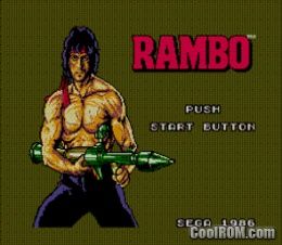 Rambo - First Blood Part 2 ROM Download for Sega Master System ...