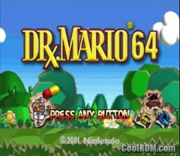 Dr. Mario 64 ROM Download for Nintendo 64 / N64 - CoolROM.com
