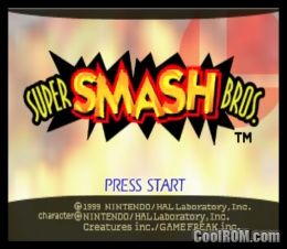 Super Smash Bros. ROM Download for Nintendo 64 / N64 - CoolROM.com