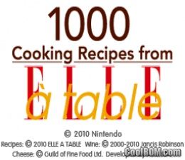 1000 Cooking Recipes from Elle a Table (Europe) ROM Download for ...