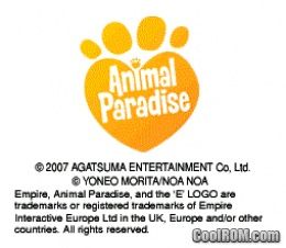 Animal Paradise ROM Download for Nintendo DS / NDS - CoolROM.com