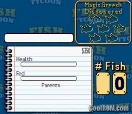 Fish Tycoon ROM Download for Nintendo DS / NDS - CoolROM.com