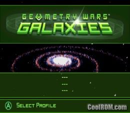 Geometry Wars - Galaxies ROM Download for Nintendo DS / NDS - CoolROM.com