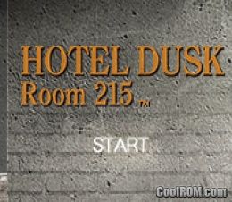 Hotel Dusk - Room 215 (Europe) ROM Download for Nintendo DS / NDS ...