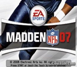 Madden NFL 07 ROM Download for Nintendo DS / NDS - CoolROM.com