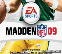 Madden NFL 09 ROM Download for Nintendo DS / NDS - CoolROM.com