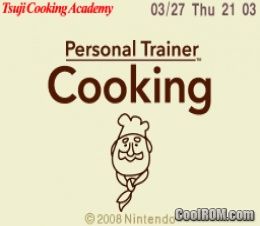 Personal Trainer - Cooking ROM Download for Nintendo DS / NDS - CoolROM.com