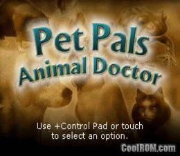 Pet Pals - Animal Doctor ROM Download for Nintendo DS / NDS - CoolROM.com