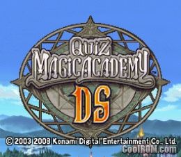 Quiz Magic Academy DS (Japan) ROM Download for Nintendo DS / NDS ...