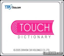 Touch Dictionary (Korea) ROM Download for Nintendo DS / NDS - CoolROM.com