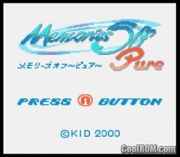 Memories Off Pure ROM Download for Neo Geo Pocket - CoolROM.com