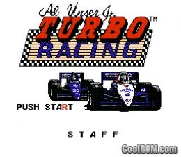 Al Unser Jr. Turbo Racing ROM Download for Nintendo / NES - CoolROM.com
