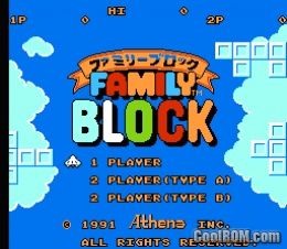 Family Block (Japan) ROM Download for Nintendo / NES - CoolROM.com