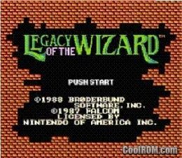 Legacy of the Wizard ROM Download for Nintendo / NES - CoolROM.com