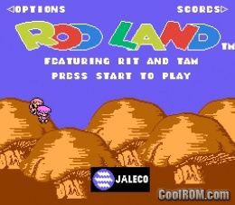 Rod Land Featuring Rit and Tam (Europe) ROM Download for Nintendo / NES ...