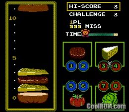 Short Order - Eggsplode ROM Download for Nintendo / NES - CoolROM.com