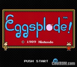 Short Order - Eggsplode ROM Download for Nintendo / NES - CoolROM.com