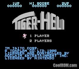 Tiger-Heli (Europe) ROM Download for Nintendo / NES - CoolROM.com