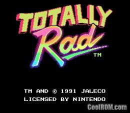 Totally Rad (Europe) ROM Nintendo / NES - CoolROM.com