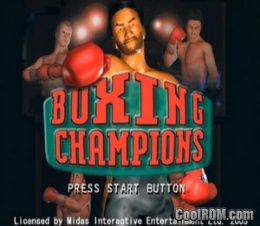Boxing Champions (Europe) ROM (ISO) Download for Sony Playstation 2 ...