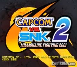 Capcom vs. SNK 2 - Millionaire Fighting 2001 (Japan) ROM (ISO) Download ...