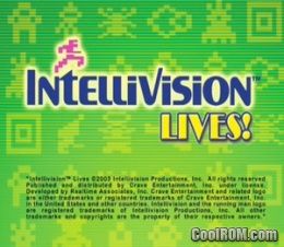 Intellivision Lives! ROM (ISO) Download for Sony Playstation 2 / PS2 ...