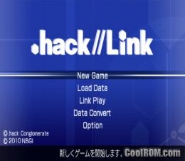 .hack-Link (Japan) ROM (ISO) Sony Playstation Portable / PSP - CoolROM.com
