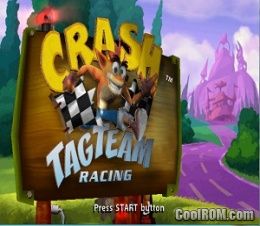 Crash Tag Team Racing (Europe) ROM (ISO) Download for Sony Playstation ...