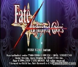 Fate Unlimited Codes ROM (ISO) Download for Sony Playstation Portable ...
