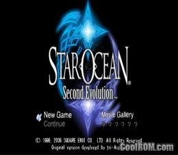 Star Ocean - Second Evolution ROM (ISO) Download for Sony Playstation ...