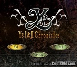 Ys I & II Chronicles ROM (ISO) Download for Sony Playstation Portable ...