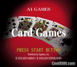 Card Games ROM (ISO) Download for Sony Playstation / PSX - CoolROM.com