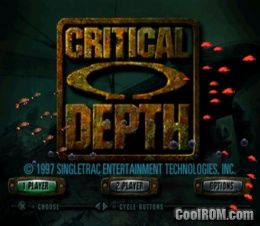 Critical Depth ROM (ISO) Download for Sony Playstation / PSX - CoolROM.com