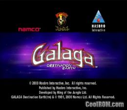 Galaga - Destination Earth ROM (ISO) Download for Sony Playstation ...
