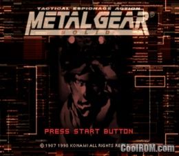 Metal Gear Solid (Europe) (Demo) ROM (ISO) Download for Sony ...