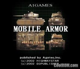 Mobile Armor ROM (ISO) Download for Sony Playstation / PSX - CoolROM.com