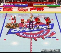 NHL Open Ice - 2 on 2 Challenge ROM (ISO) Download for Sony Playstation ...