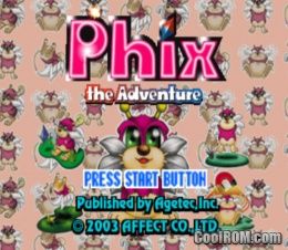 Phix - The Adventure ROM (ISO) Download for Sony Playstation / PSX ...