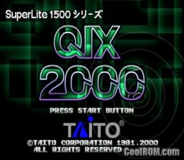 Qix 2000 (Japan) ROM (ISO) Download for Sony Playstation / PSX ...