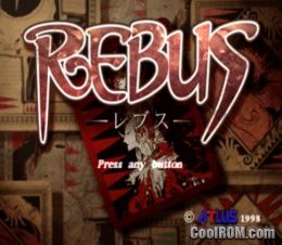 Rebus (Japan) ROM (ISO) Download for Sony Playstation / PSX - CoolROM.com