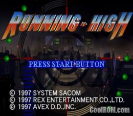 Running High (Japan) ROM (ISO) Download for Sony Playstation / PSX ...