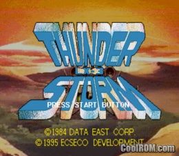 Thunder Storm & Road Blaster (Japan) (Disc 1) (Thunder Storm) ROM (ISO ...