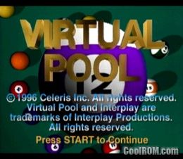 Virtual Pool ROM (ISO) Download for Sony Playstation / PSX - CoolROM.com