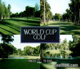 World Cup Golf - Professional Edition ROM (ISO) Download for Sony ...