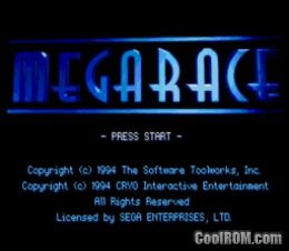Mega Race ROM (ISO) Download for Sega CD - CoolROM.com