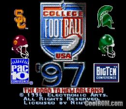 College Football USA '97 - The Road to New Orleans ROM Download for ...