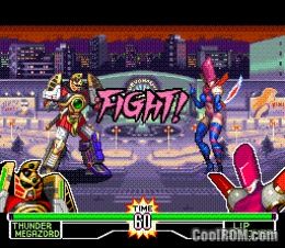 Mighty Morphin Power Rangers - The Fighting Edition ROM Download for ...