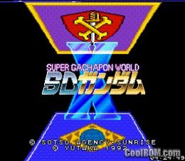 SD Gundam X ROM Download for Super Nintendo / SNES - CoolROM.com